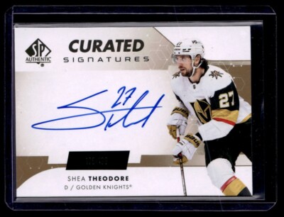 2022-23 UD SP Authentic Curated Signatures Shea Theodore RG | eBay
