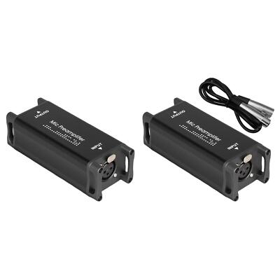 Dynamic Microphone Amplifier Microphone Preamplifier Mic Booster ...