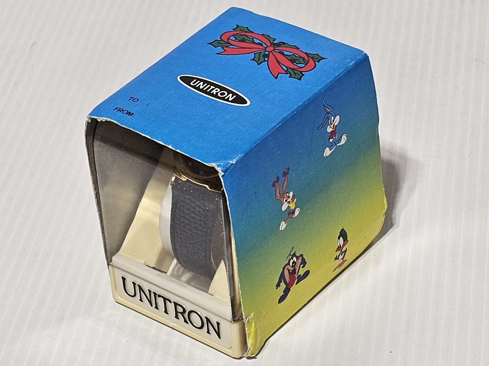 Vintage 1994 Unitron Tasmanian Devil Looney Tunes Christmas Watch In ...