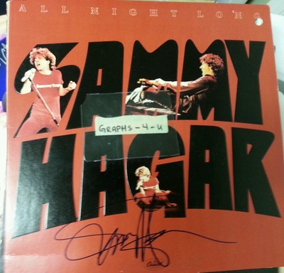 Sammy Hagar Signed Autograph COA 7 | eBay