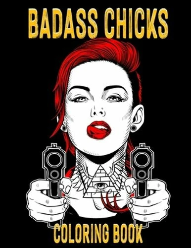 Badass Adult Coloring Pages