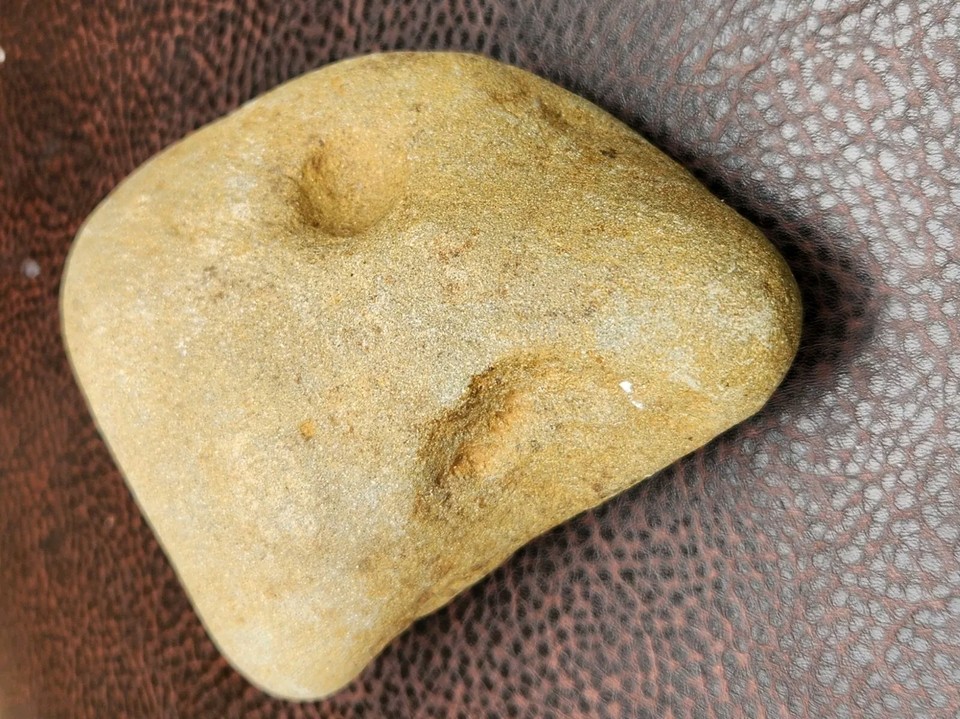 Native American Artifacts- Eagle Effigy Nutting Stone | eBay