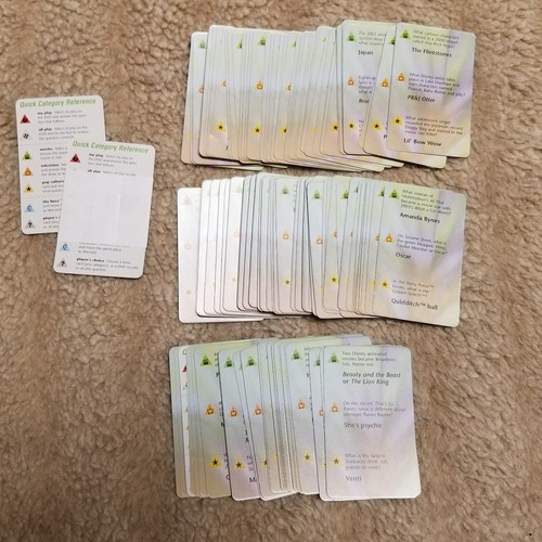 Scene It Jr The DVD Game Replacement Deck of Scene It and 4 Category ...