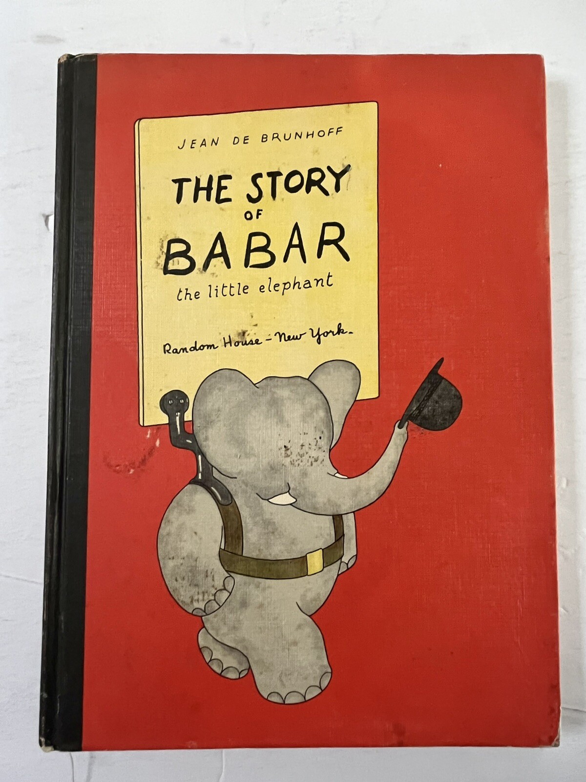 1960 The Story of BABAR by Jean De Brunhoff VG Random House HC | eBay
