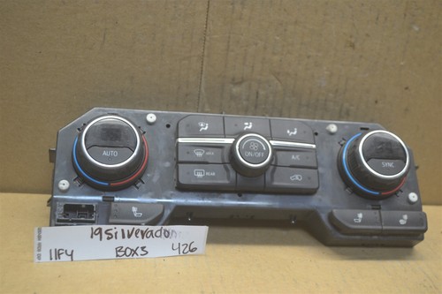 2019 Chevrolet Silverado AC Temperature Climate 84692237 Control 426 ...