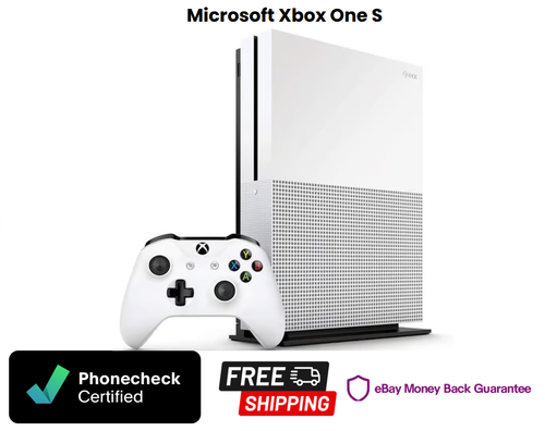 Microsoft Xbox One S 500GB Console – White – Good Condition | eBay