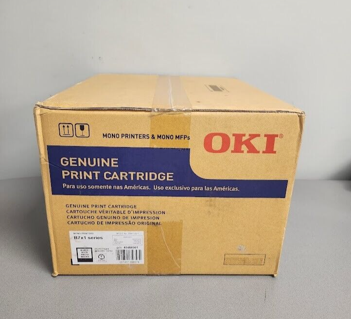 OKI+45488901+Black+Toner+Cartridge for sale online | eBay