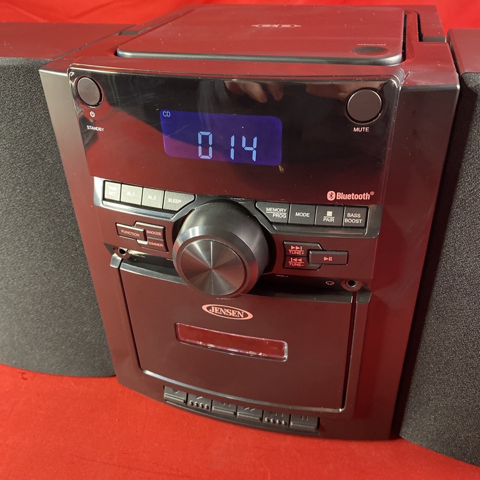 Jensen Bluetooth Music System (CD-785) Cassette/MP3/CD/RadioPlayer ...