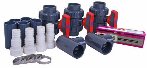 Schwimmbad Pool Solaranlage Bypass Set 38mm Schwimmbadheizung ...