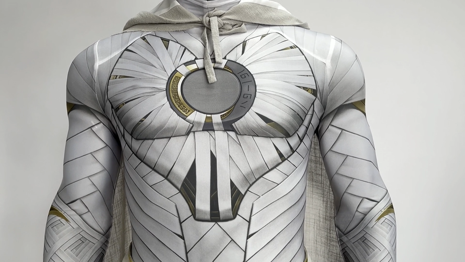 Moon Knight Film Cosplay Costume Halloween Outfit Boot Jump-suit Zentai ...