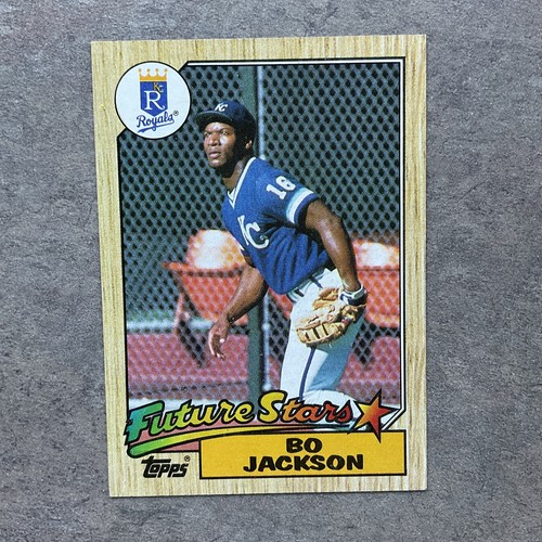 1987 Topps Bo Jackson HOF ROOKIE RC Kansas City Royals #170 Baseball ...