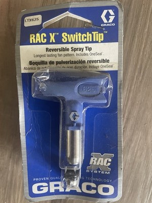 Graco RAC X SWITCH TIP LTX625 625 7250PSI USA NEW | eBay