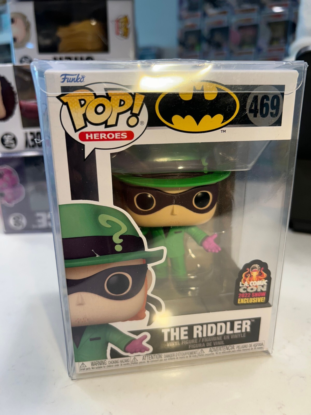 Funko Pop! Vinyl: DC Universe - The Riddler - Hot Topic (Exclusive ...