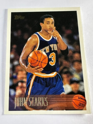 1996-97 Topps NBA Basketball New York Knicks John Starks | eBay