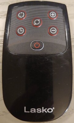 Genuine OEM Lasko Fan Replacement 6 Button Black Remote Control Tested ...