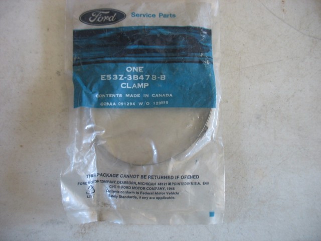NOS Ford Clamp-Boot-Inboard 3.5MM Qty 1 PN E53Z-3B478-B | eBay