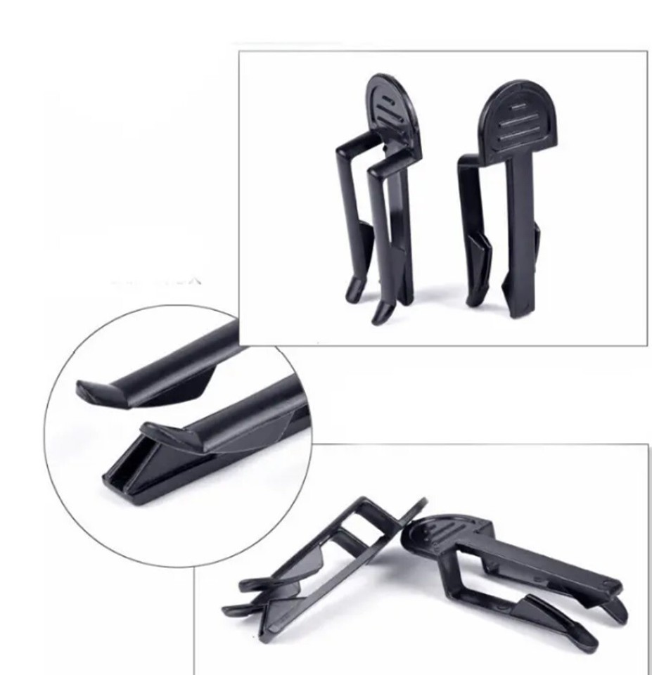 40 Trash Bag Clips – Secure Hold Clamps for Garbage Can & Wastebasket ...