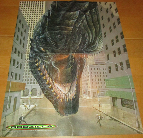 Godzilla Movie Poster 1998