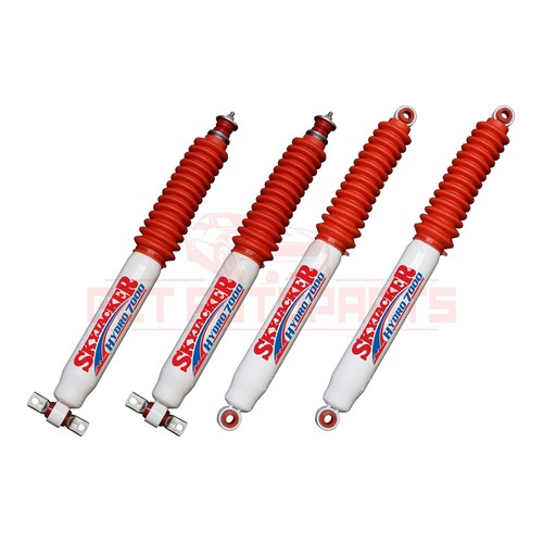 87-89 Dodge Raider 4WD 1-2" Front, 0-2" Rear Lift Skyjacker Shocks ...
