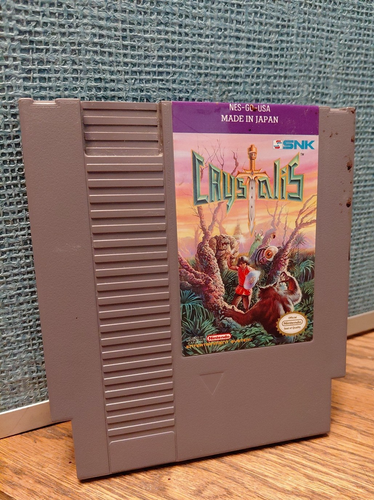 Crystalis Nintendo NES Authentic Cartridge Only Tested Working | eBay