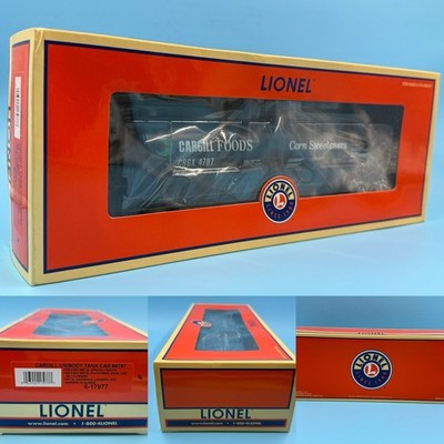 Lionel 6-17977 Cargil Foods Corn Sweeteners Unibody Tank Car #4787 NIB ...