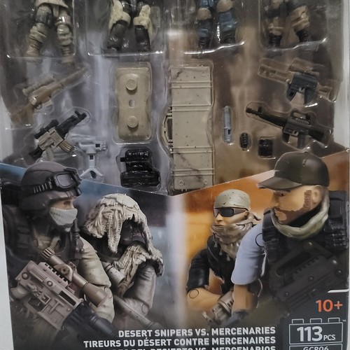 MEGA Construx - Call of Duty - Desert Snipers vs Mercenaries - 113pcs ...