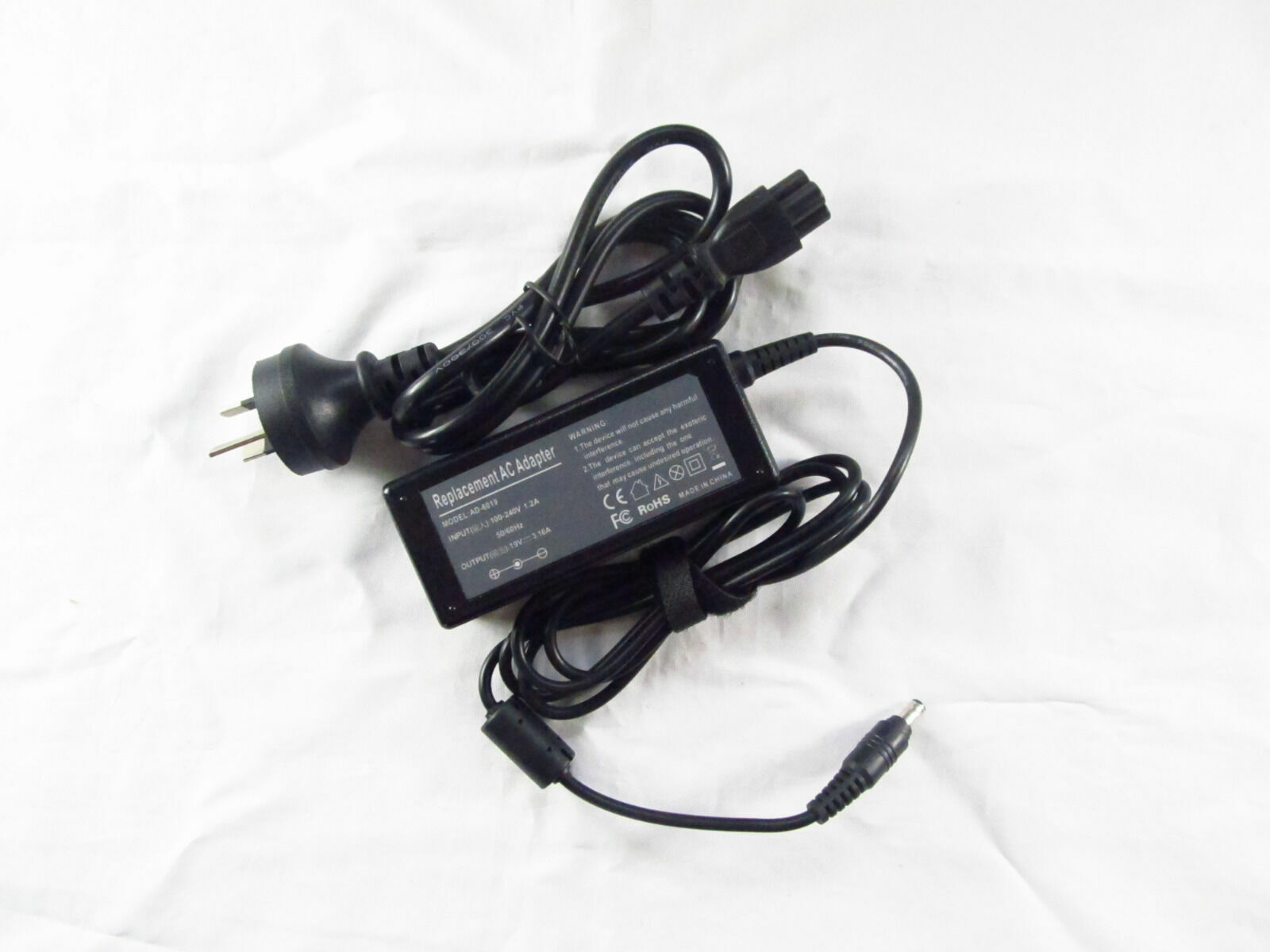New 60W AC Adapter Charger for Samsung ATIV Book 4 NP470R5E-K01UB ...
