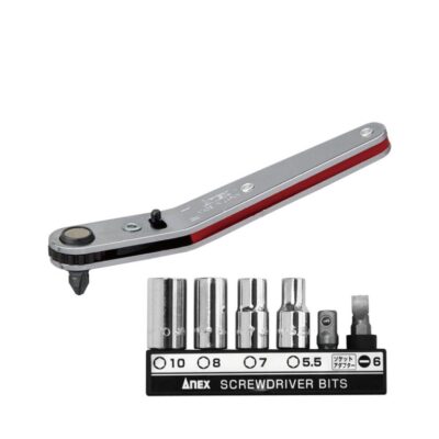 ANEX Ratchet Driver Offset Up-head Socket set Offset Screwdriver No ...