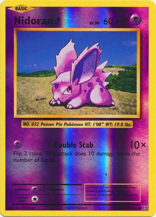 Pokemon Nidoran Evolution