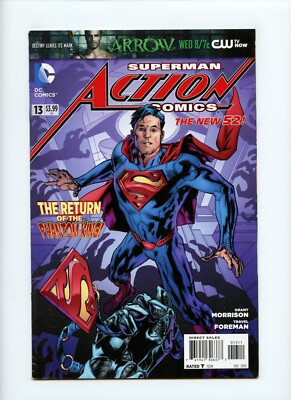Action Comics ~ No. 13, Dec. 2012 ~ First Print ~ DC Comics ~ VF/NM ...