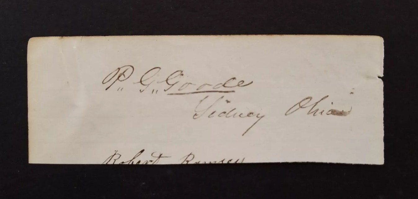 JOHN MATTOCKS Clipped Signature & Engraved Photo ~ 16TH Governor of ...