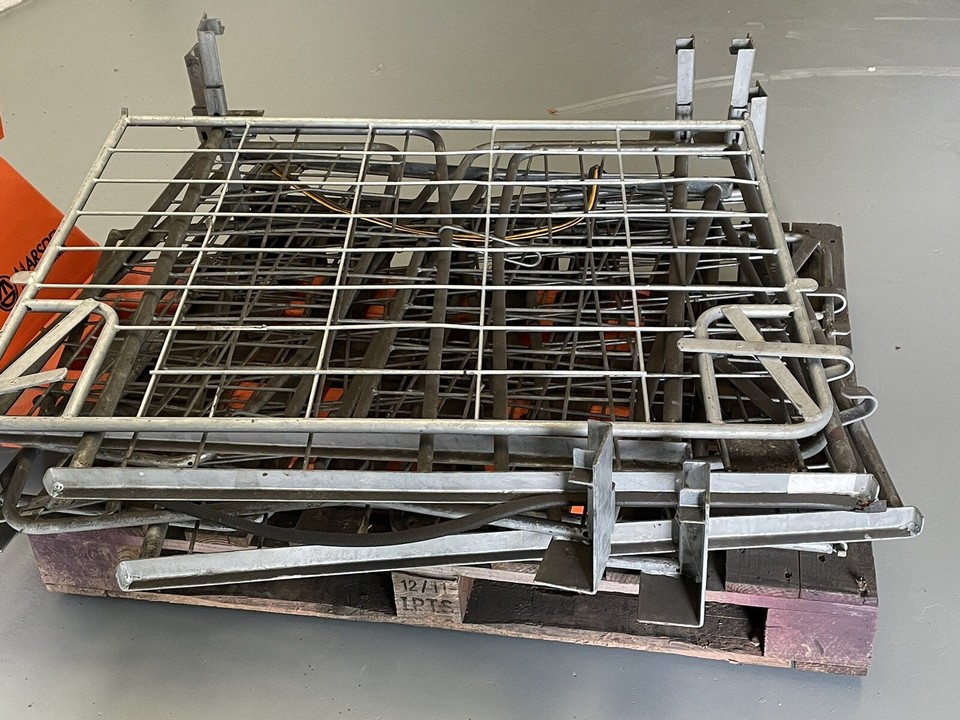 Steel Pallet Cages With Collapsing Front. | eBay UK
