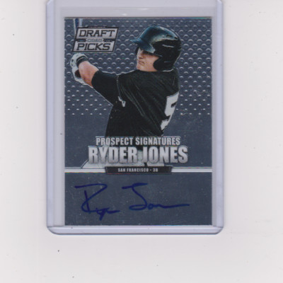 2013 Panini Prizm Perennial Draft Prospect Signatures #44 Ryder Jones ...