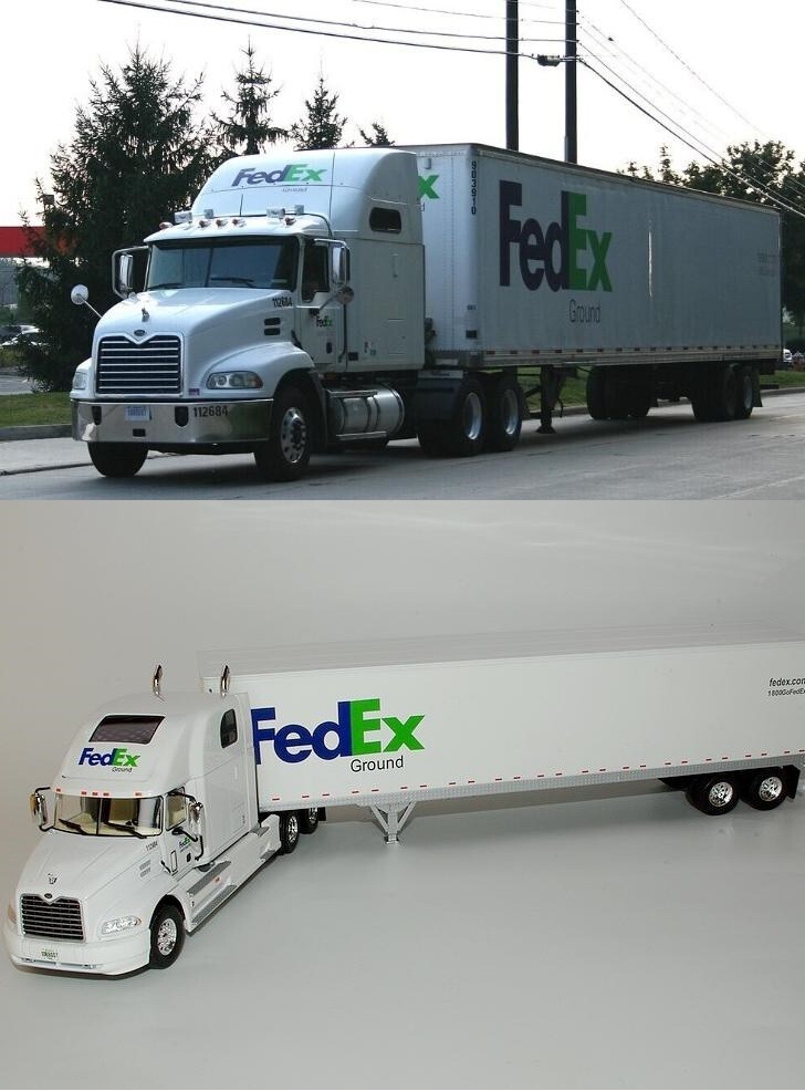 Fedex Ground Semi Truck