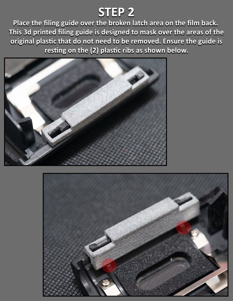 Nikon F80 / N80 Back Film Door Broken Latch Metal Repair Kit ...