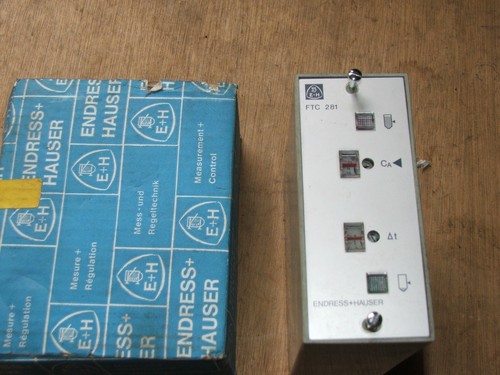 Endress and Hauser FTC 281 Silo Hopper level control Relay Biomass Chip ...