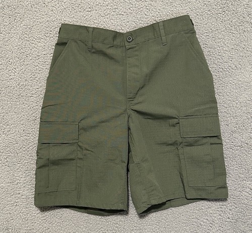 NEW Propper BDU Tactical Shorts Mens Small Green Ripstop Cargo Uniform ...