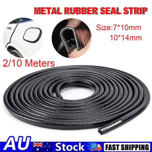 Rubber Pinch Weld Seal Strip Car Door Edge Vehicle Protector Trim 2 ...