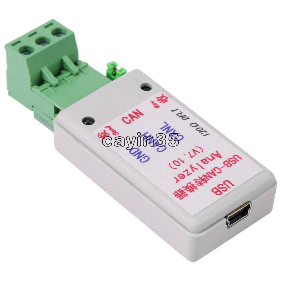 1PCS USB to CAN Bus Converter Adapter serial port TO CAN /RS232 TO CAN ...