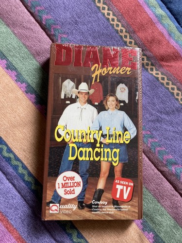 Diane Horner Country Line Dancing VHS Factory Sealed 1993 As Seen On TV ...