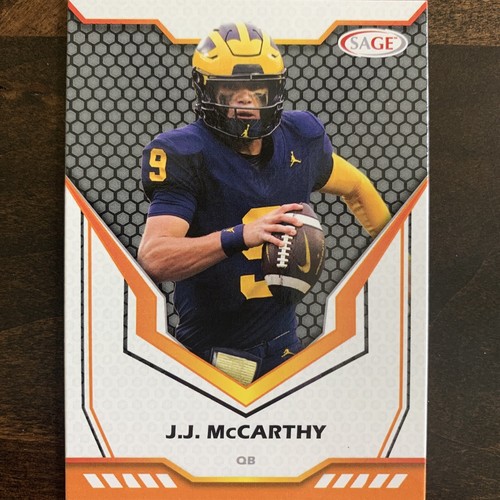 J.J. McCarty #145 Sage Michigan | eBay
