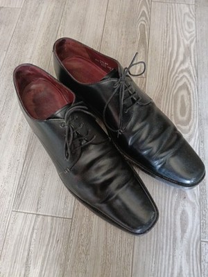 Loake Design Ridley Black Shoes UK9 Leather Formal Office Goodyear ...