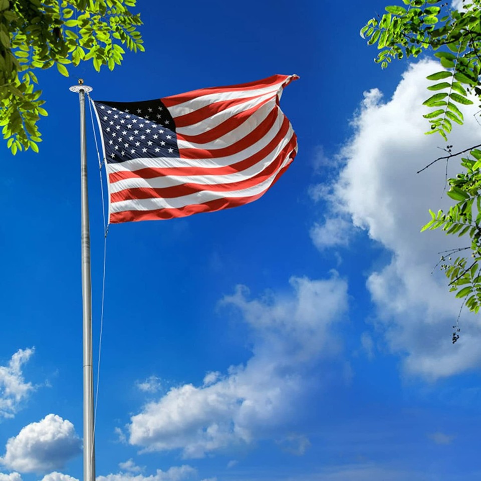 8 Pcs Durable Flag Pole Clip Snap Hooks Nylon Flag Clips Flag Pole ...