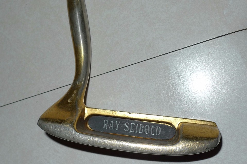 24 k Gold Plated PUTTER RIGHT HANDED 35 1/2" made in USA | eBay