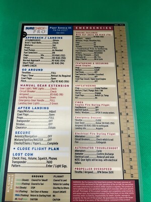 SURECHECK PRO Checklist - PIPER SENECA III PA-34-220T 1981-1993 - PILOT ...