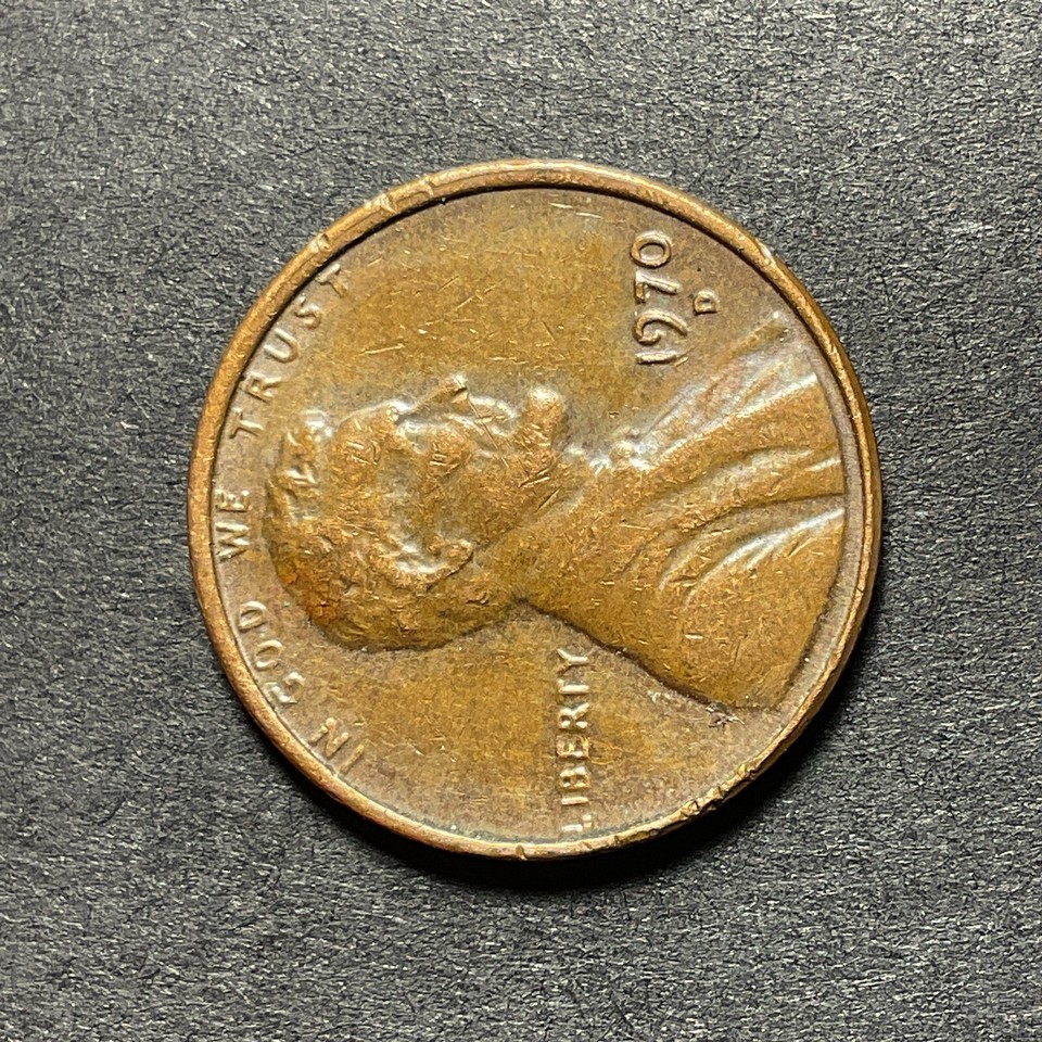 1970 d penny error | eBay