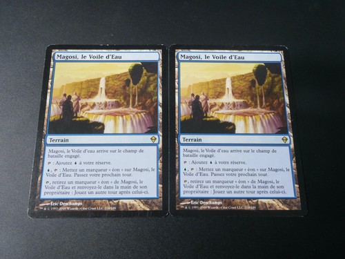 Magic Magosi, Le Voile D'Eau Zendikar X2 | eBay