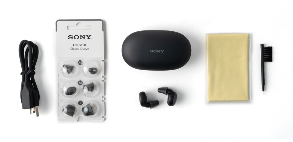 Sony C10 / E10 Self-Fitting OTC Hearing Aid w/ Closed & Vented Sleeves ...