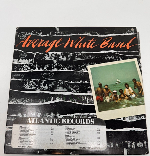 AVERAGE WHITE BAND PERSON TO PERSON LIVE 2LPs ATLANTIC Promo Copy SD2 ...