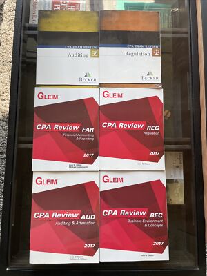2017 Gleim CPA Textbooks | eBay